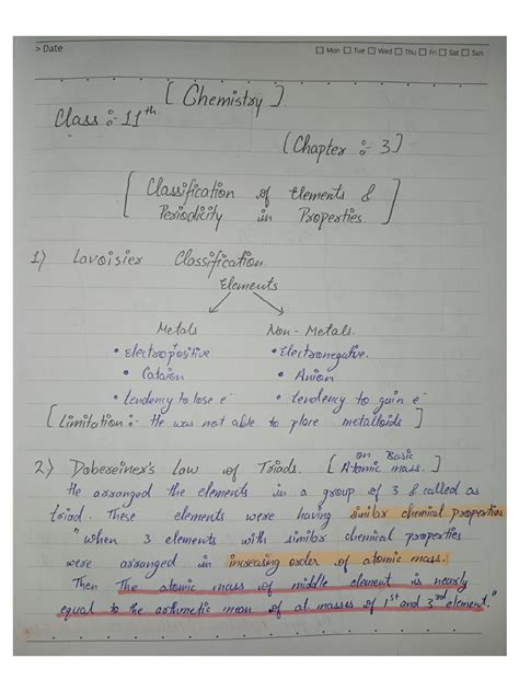 Class 11 Notes Pdf