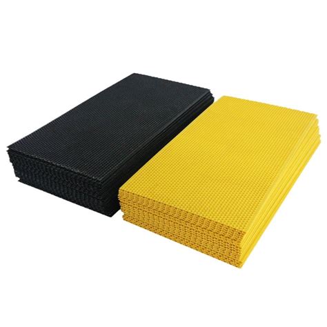 4252120mm Beekeeping Tool Waxed Plastic Foundation Sheet Bee Honey