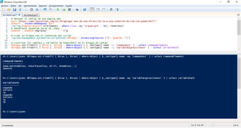 encontrar cmdlets y variables en un bloque de powershell obtenido desde