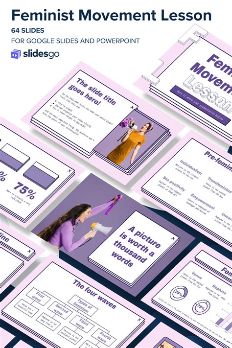 Feminist Movement Lesson Microsoft Powerpoint Ppt Powerpoint Slide Designs Education