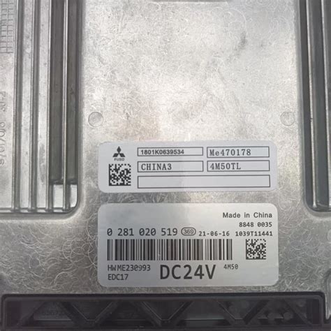02810220519 Engine Ecu Controller Computer Panel For Volvo With Program