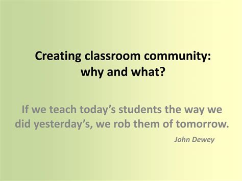 Ppt Creating Community In The Classroom Mmsd Class Winter 2012 Powerpoint Presentation Id