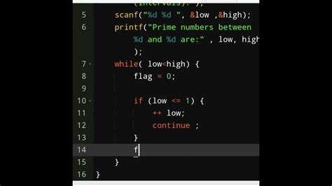 C Program To Display Prime Numbers Between Two Intervals In 50 X Speed 🥵 Education Fun Shorts