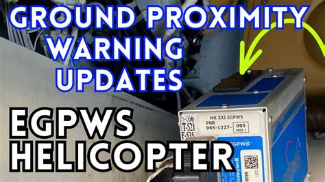 ground proximity warning terrain database update helicopter youtube