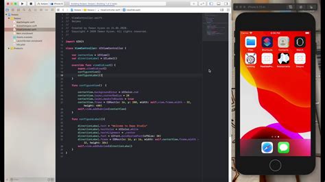 Свайпы как в Тиндере swift xcode speedcode youtube