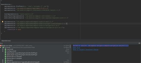 Android Studio How Can I Resolve This Failed To Resolve Com Mapbox Navigator Mapbox
