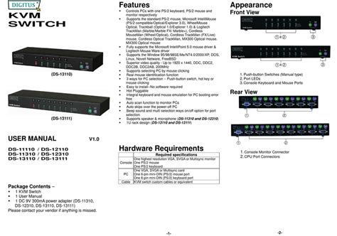 DIGITUS DS USER MANUAL Pdf Download ManualsLib