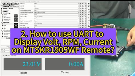 how to display volt current rpm temp on maytech remote with tx and