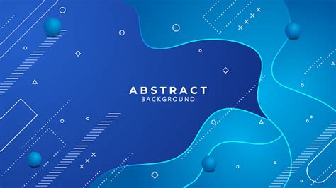 기하학적 모양 요소가 있는 파란색 그라데이션 추상 종이 절단 배경입니다 물결 모양의 층장식 페이퍼 컷 브로셔 전단지 잡지 명함