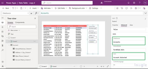 How To Display Search And Filter Data Table In Canvas App Microsoft