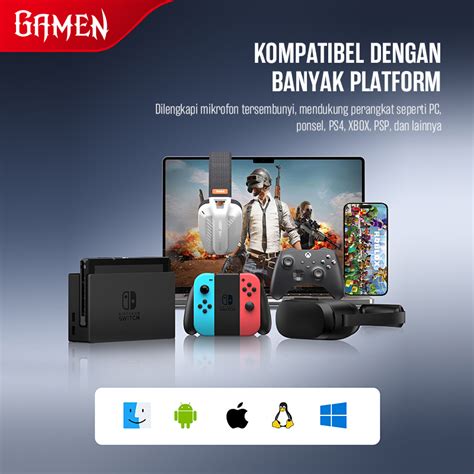 Jual Gamen Headset Bluetooth Gaming Wireless Low Latency Driver Mm Shadow Lite Gram