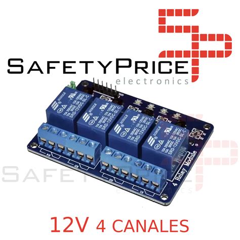 MODULO RELES V ARDUINO OPTOACOPLADOS Safetyprice Electronics