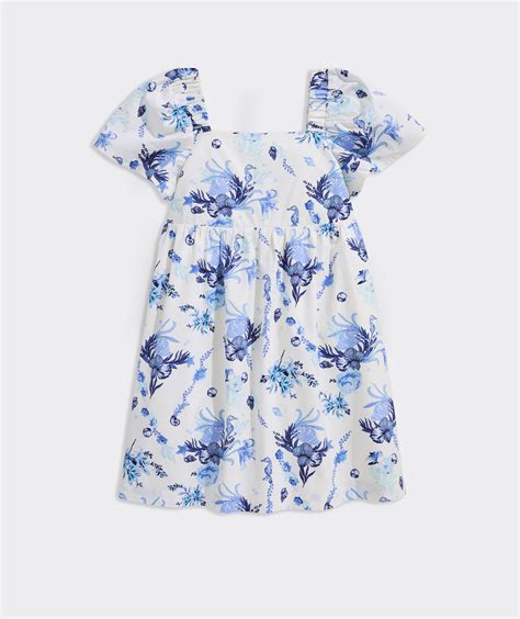 Shop Girls Teagan Flutter Dress At Vineyard Vines