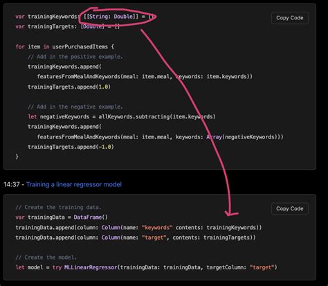 Ios Createml Dataframe Cant Have Column With Element Of Unsupported