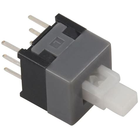 ipsy 6 pin dpdt latching tact tactile push button pushbutton switch