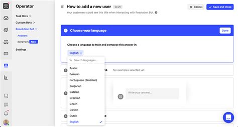 use resolution bot to automatically resolve customer questions in 25