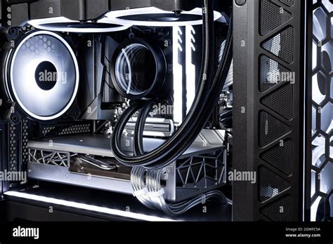 Inside Of Computer Cpu Hi Res Stock Photography And Images Alamy