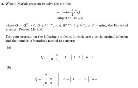 [solved] The Following Equations Can Be Used For Projected Gradient Course Hero