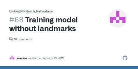 Training Model Without Landmarks Issue Biubug Pytorch Retinaface GitHub