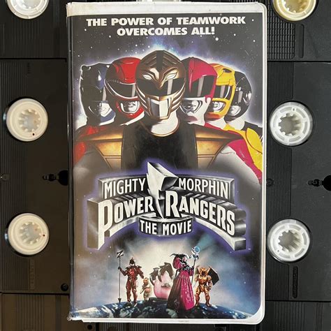 Mighty Morphin Power Rangers The Movie Vhs Vhs Depop