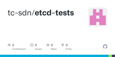 Github Tc Sdnetcd Tests
