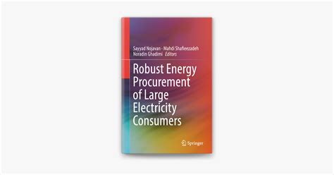 Robust Energy Procurement Of Large Electricity Consumers в Apple Books