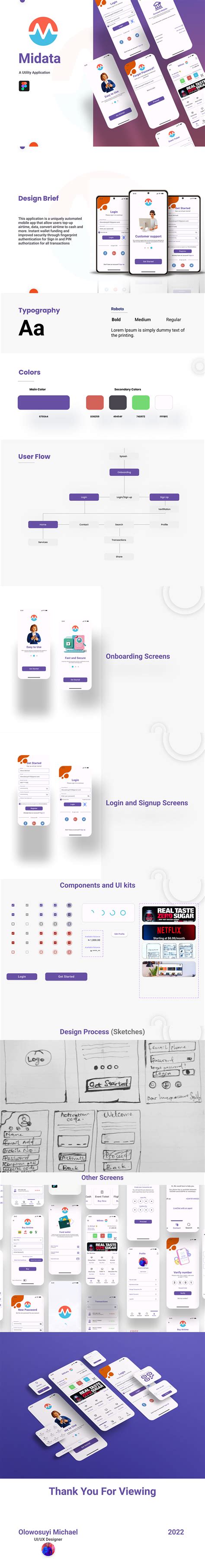 vtu utility application behance