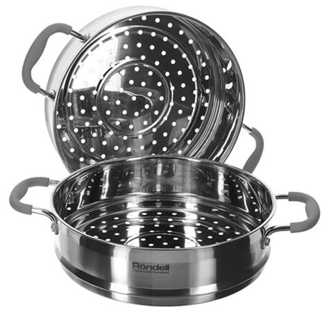 Пароварка Rondell RDS-751, металлик: купить в интернет магазине | Tgrad.kz