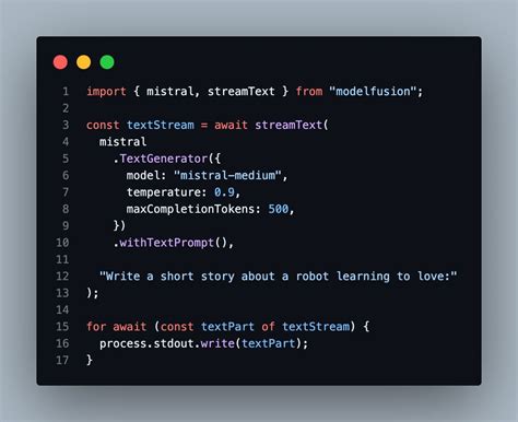 Added Mistral Ai Platform Support To Modelfusion 🚀