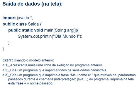 GitHub APONTES Exercicios JAVA Exercícios básicos e iniciais em Java