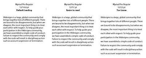 line spacing 6 tips for better typography