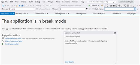 null reference exception when i delete item from sync realm database in