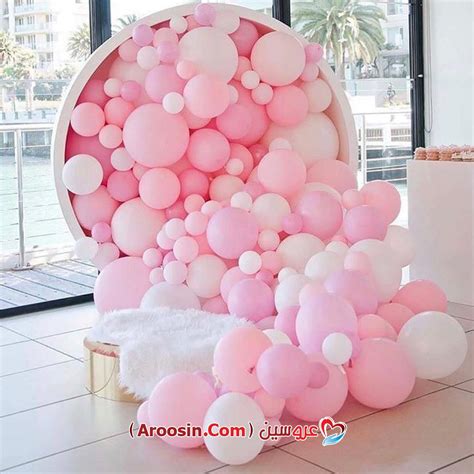 بادکنک آرایی ساده برای تولد و عروسی آلبوم عکس عروسی