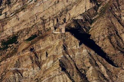 ქსნის ციხე შვეულმფრენიდან