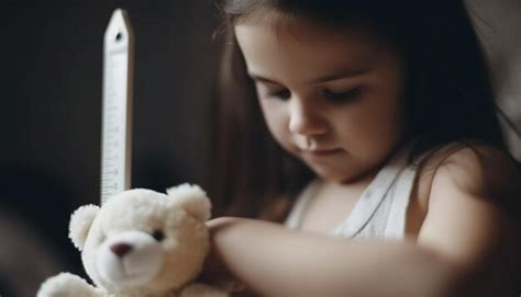 Premium Ai Image A Cute Caucasian Girl Playing With A Small Toy Indoors Generated By