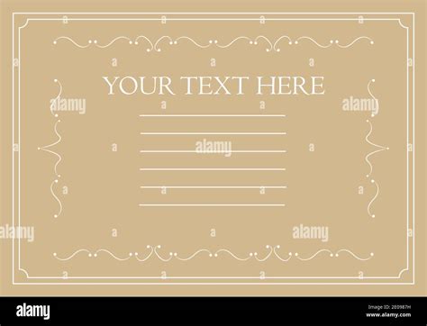 Decorative Frames And Borders Standard Rectangle Proportions Backgrounds Vintage Design Elements