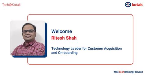 tech kotak on linkedin welcome ritesh shah to tech kotak ritesh joins