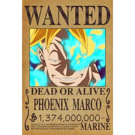 Poster One Piece Wanted โปสเตอร์วันพีซ ขนาดเล็ก ใบค่าหัวของเหล่าลูกเรือจักรพรรดิ 1ชุด8ชิ้น ผลิต