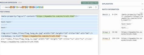 Notepad Regex Find Those Files That Doesnt Contain The Same Link