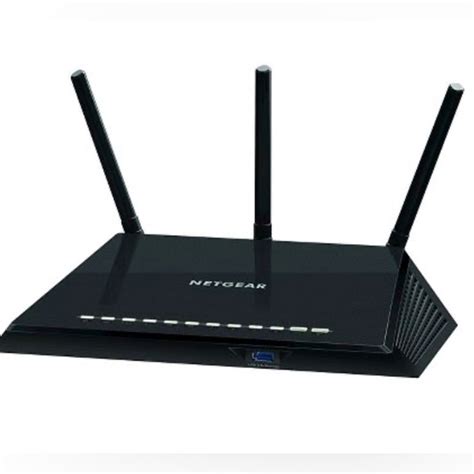 Netgear Networking Netgear Ac75 Smart Wifi Router 80211ac Dual Band Gigabit Model R6400