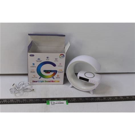 Smart Light And Sound Machine Wcharging As Is