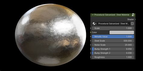 Blender Procedural Metal Materials Package 5 Superhive Formerly Blender Market