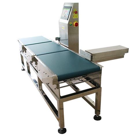 High Speed In Motion Conveyor Belt Weighing Scale System Checkweigher And Check Weigher