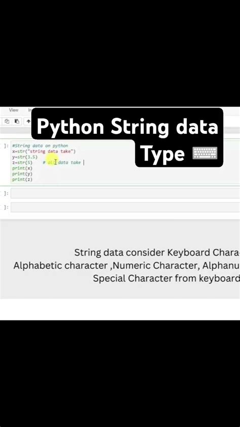 Python String Data Type Intelligence Logic Youtube