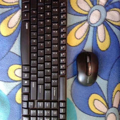 RAPOO Wireless Keyboard And Mouse Computers Tech Parts Accessories Computer Keyboard On