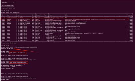 [mdev 32377] mariadb 10 6 8 hang jira