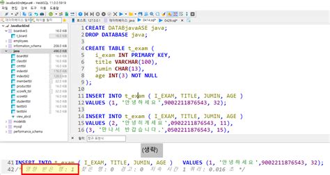 Jsp Dao Preparedstatement가 만들어지는 과정과 하는 일과 Resultset에 들어가는 값