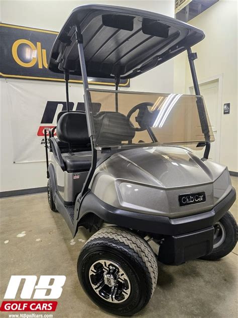 Metallic Silver 2020 Club Car Tempo Golf Cart For Sale In Des Moines Iowa 50317 For 6 595