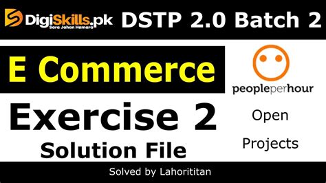 digiskills e commerce exercise 2 batch 2 0 2022 ecommerce exercise no 2