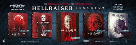 Hellraiser Judgment 2018 4k2d Blu Ray Steelbook Turbine Shop